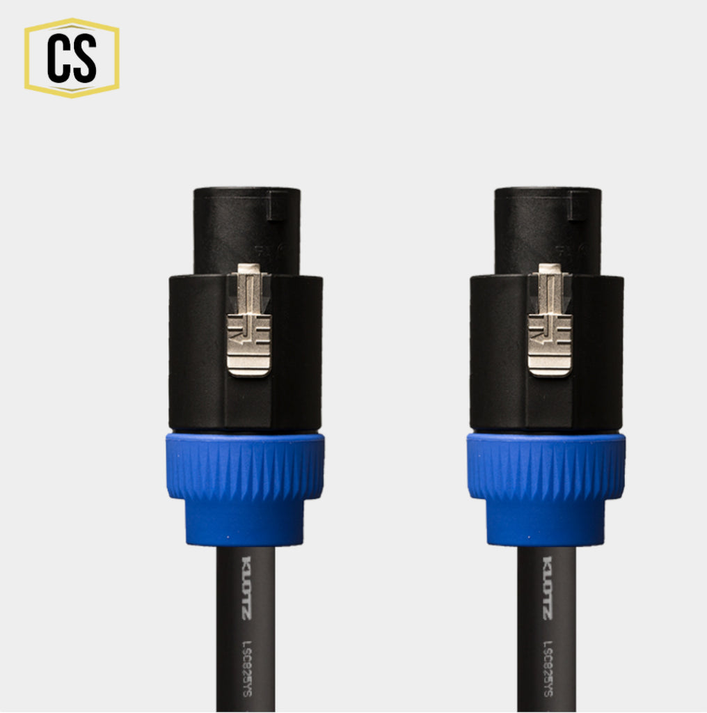 Klotz Professional Speaker Cable 8 x 2.5 mm² - NL8 speakON F-F ...